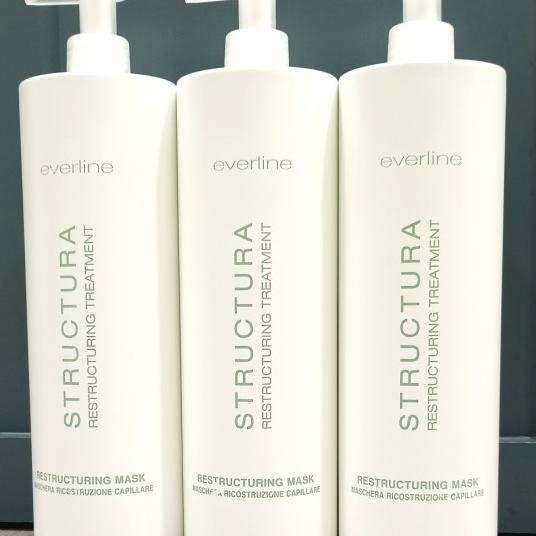 Jual Everline Structura Hair Mask Restructuring Treatment 1000 Ml | Shopee Indonesia