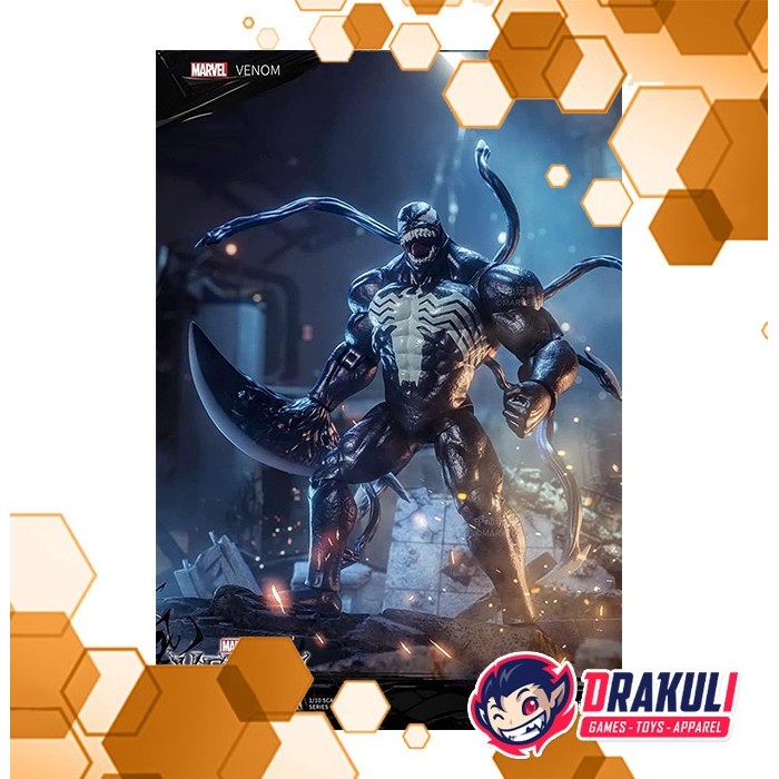 Jual ZD Toys Marvel Venom 1/10 Classic Venom | Shopee Indonesia