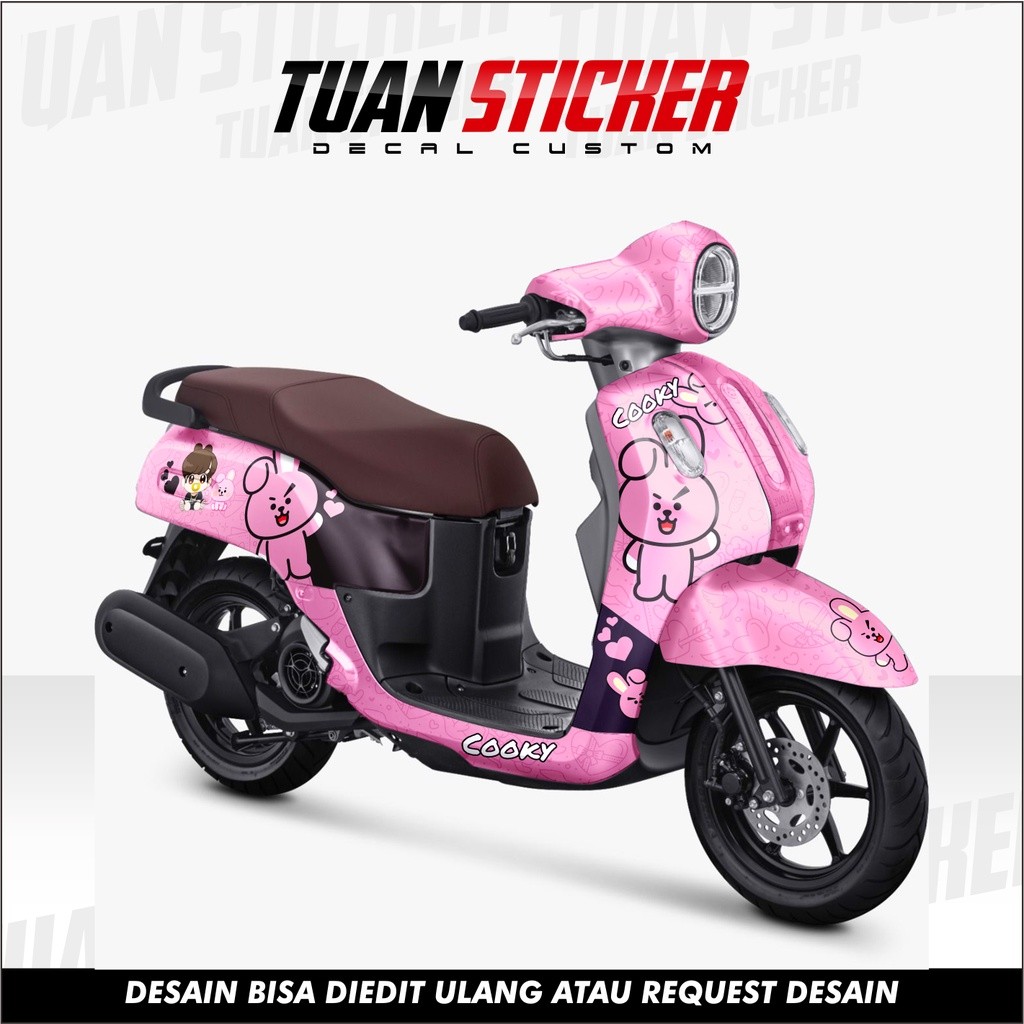 Jual Sticker Decal Full Body Yamaha Fazzio Full Body Stiker dekal ...