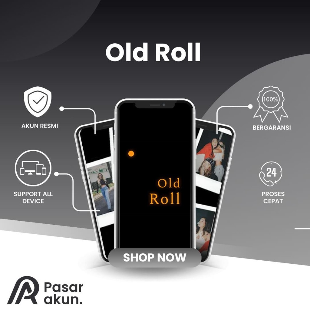 Jual Old Roll Camera Pro Premiun 1 Tahun Bergaransi - Aplikasi Vintage ...