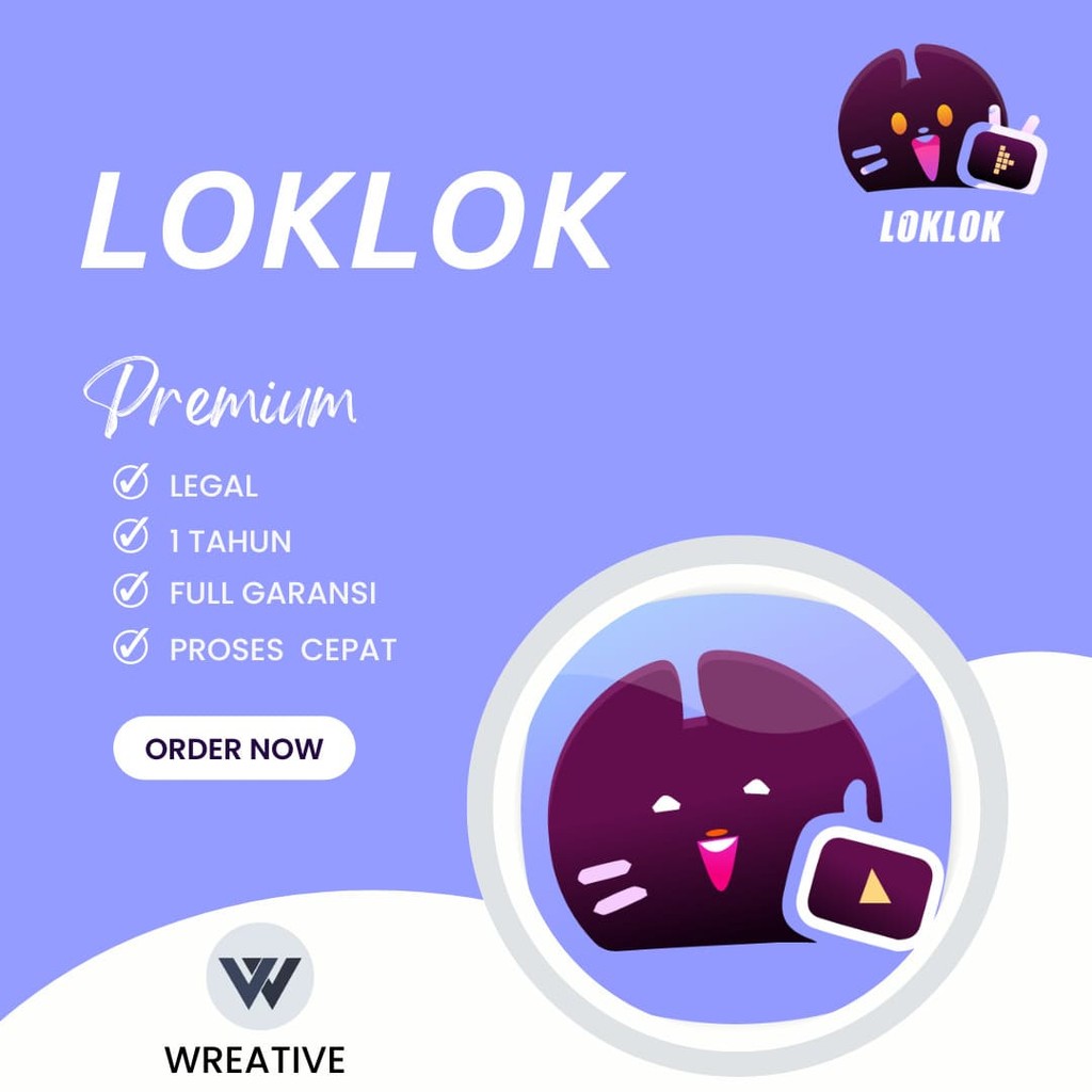 Jual Loklok Vip Premiun Setahun Legal All Devices Full Garansi | Shopee Indonesia