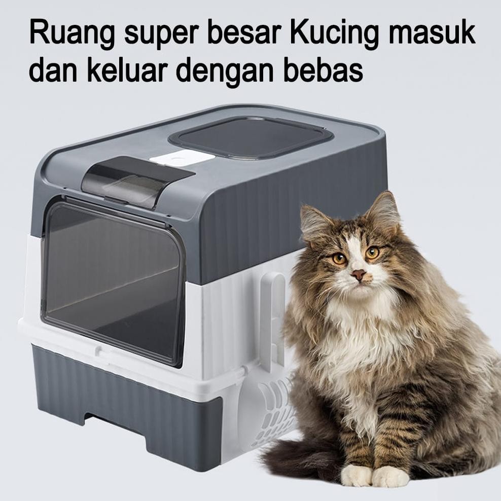 Jual dg-4 Litter Box Kucing Tempat Pup/Tempat Bak Pasir Kucing Cat ...