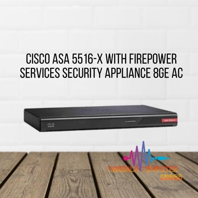 Jual Cisco ASA 5516-X with FirePOWER Services Security appliance 8GE AC ...
