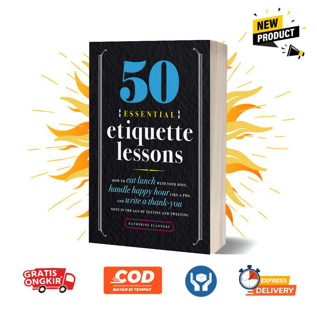 Jual 50 Essential Etiquette Lessons - Katherine Flannery (English ...