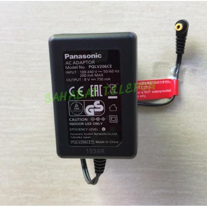 Jual Baru | Jual Ac Adaptor Panasonic Kx-A239Bx ( Pqlv206Ce ) | Shopee ...