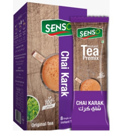 Jual $$] CHAI KARAK ORIGINAL SENSO 160G Instant Tea Premix / Serbuk Teh ...