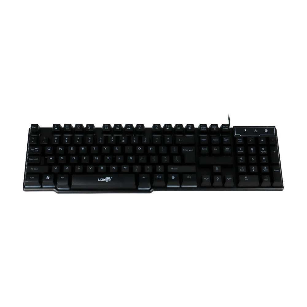 Jual LDKAI Gaming Keyboard RGB LED Wired - R260 | Shopee Indonesia