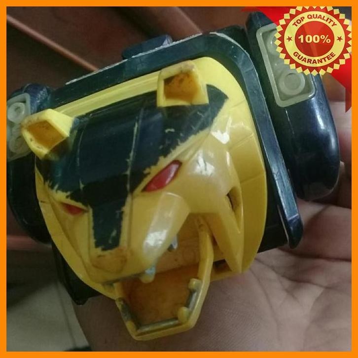 Jual (AMAN) MEGAZORD MACAN KUNING MMPR | Shopee Indonesia