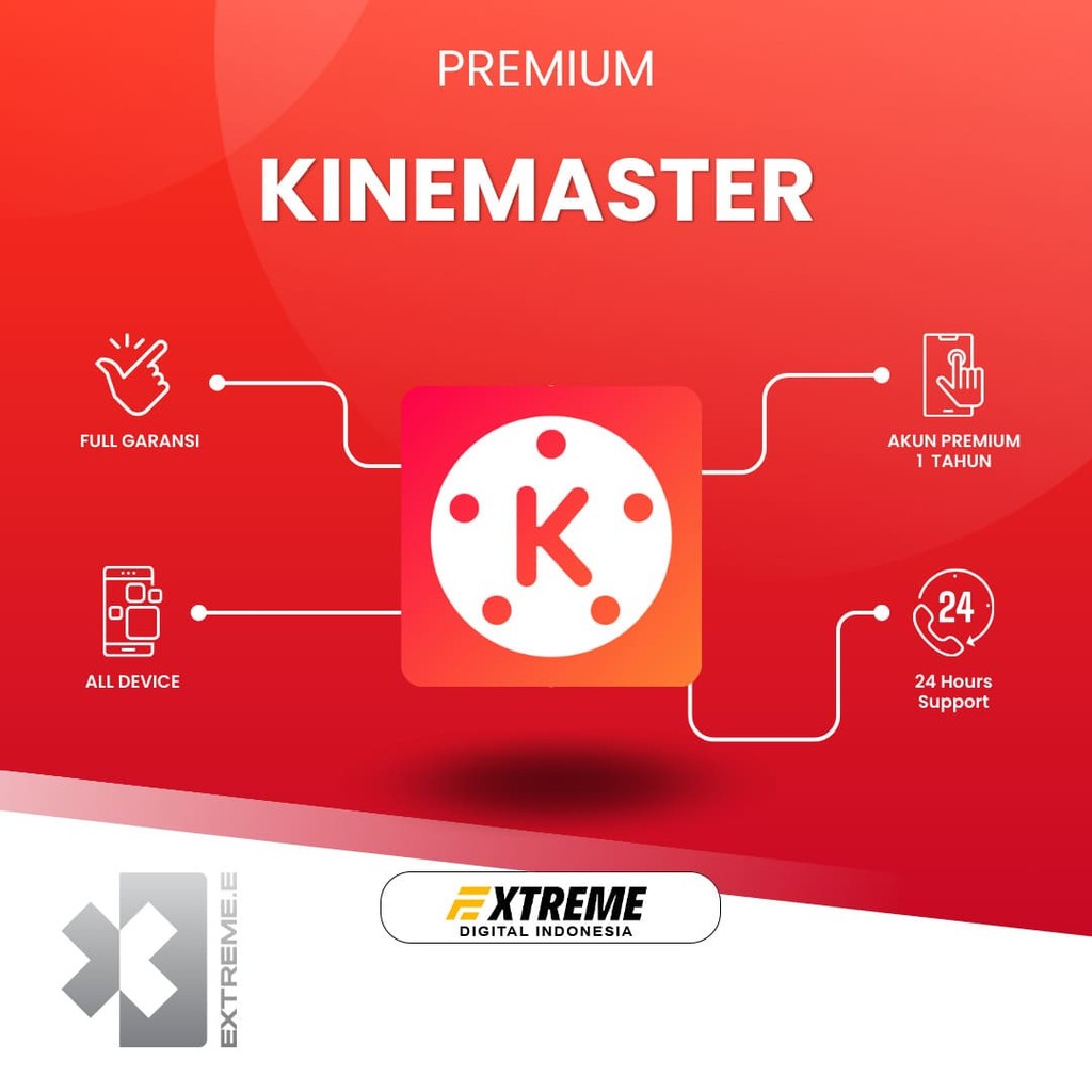 Jual KineMaster Premium 1 Tahun Murah Bergaransi [IOS / Android] | Shopee Indonesia