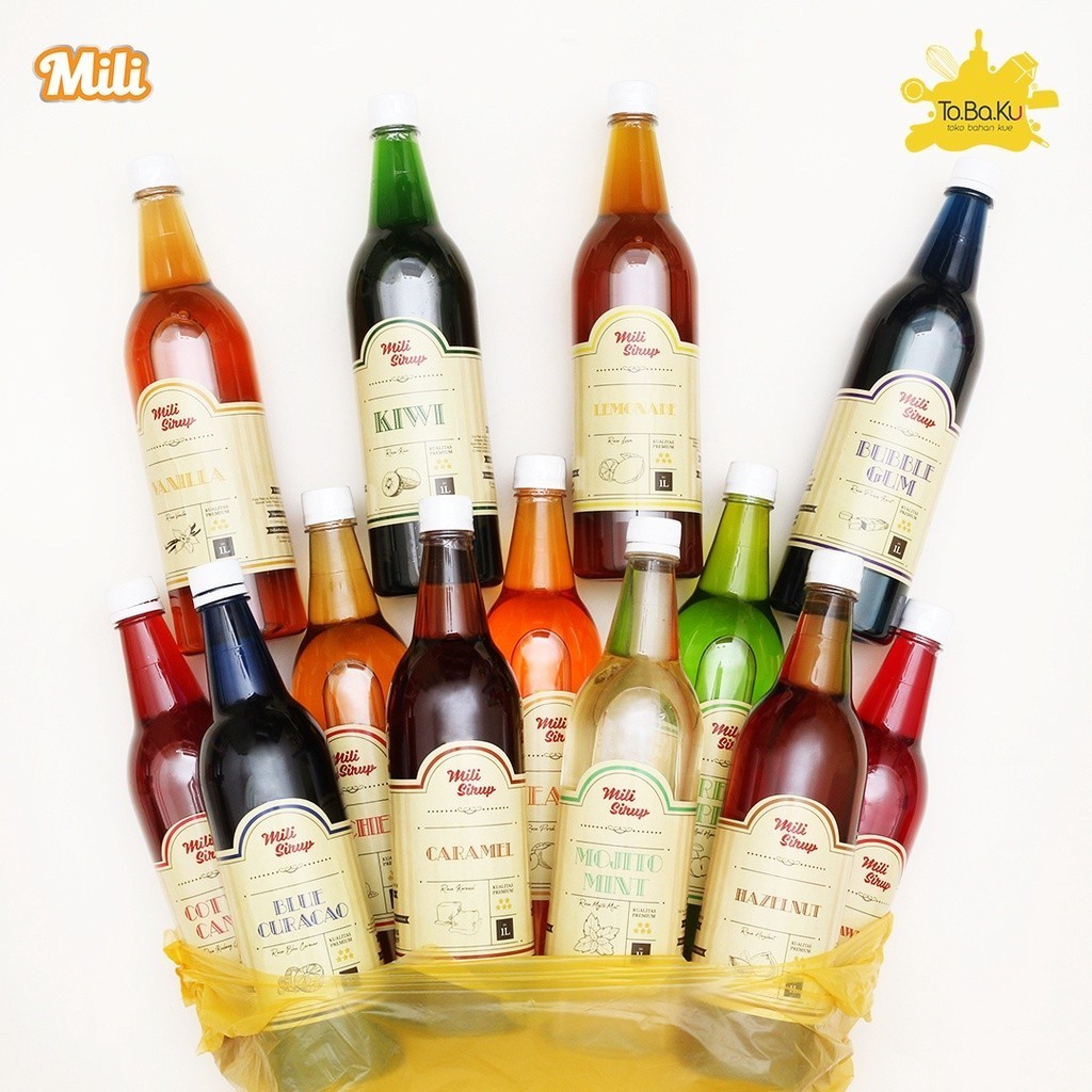Jual Mili Syrup 1 Liter Botol (1) | Shopee Indonesia