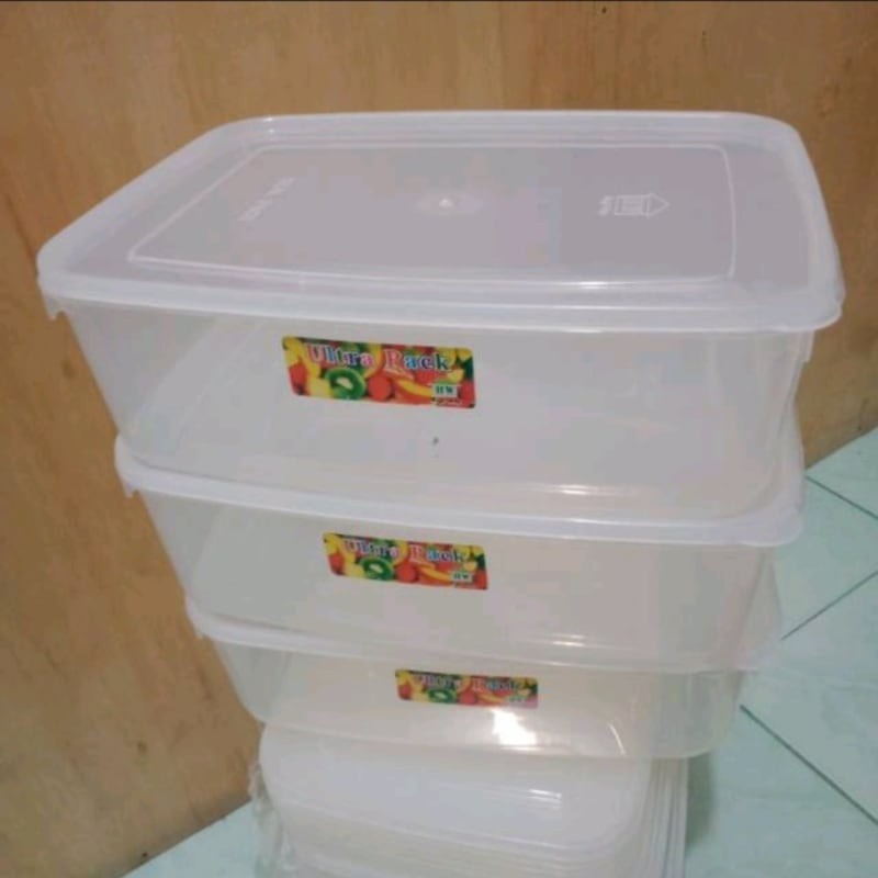 Jual Box Donat/ Kotak Plastik/ Toples /Ultrapack 5500 ml HW (Gojek/Grab ...