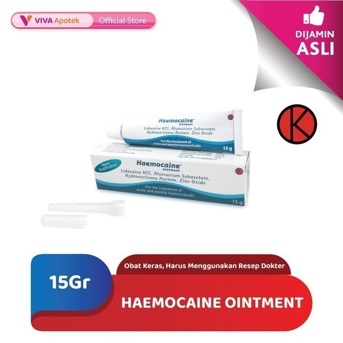 Jual Haemocaine Ointment / Wasir (15 Gram) | Shopee Indonesia