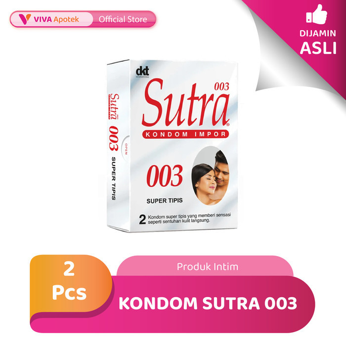 Jual Kondom Sutra 003 Alat Kontrasepsi (2 Pcs) | Shopee Indonesia