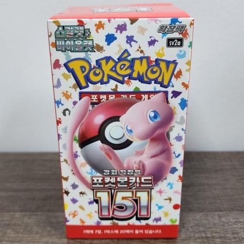Jual POKEMON 151 KOREAN BOOSTER / POKEMON TCG KOREA HARGA SPESIAL ...