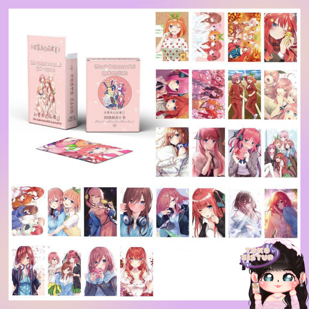 Jual [TS] GO--TOUBUN NO HANAYOME ANIME HOLOGRAM PHOTOCARD LOMO CARD ...