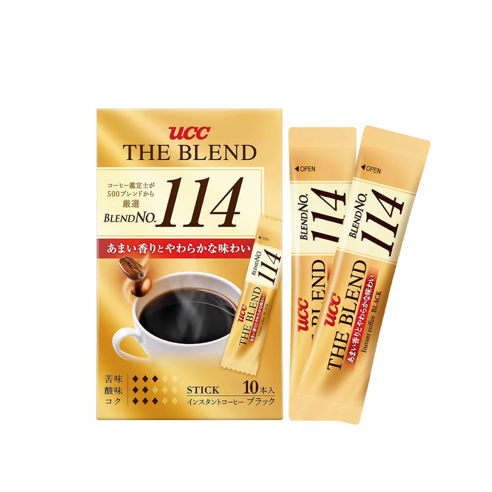 Jual UCC Ueshima Coffee Blend 114 Instant Coffee 10 x 2 Gram | Shopee ...