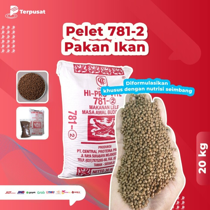 Jual Pelet Pakan Ikan Lele 781-2 Per 20 Kg (Instant Courier) | Shopee ...