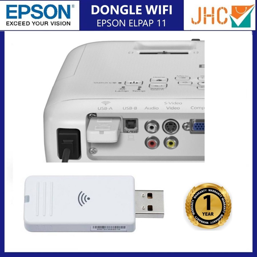 Jual Epson ELPAP11 Dongle Wireless -V12H005A04 - USB Wifi Adapter ORI ...