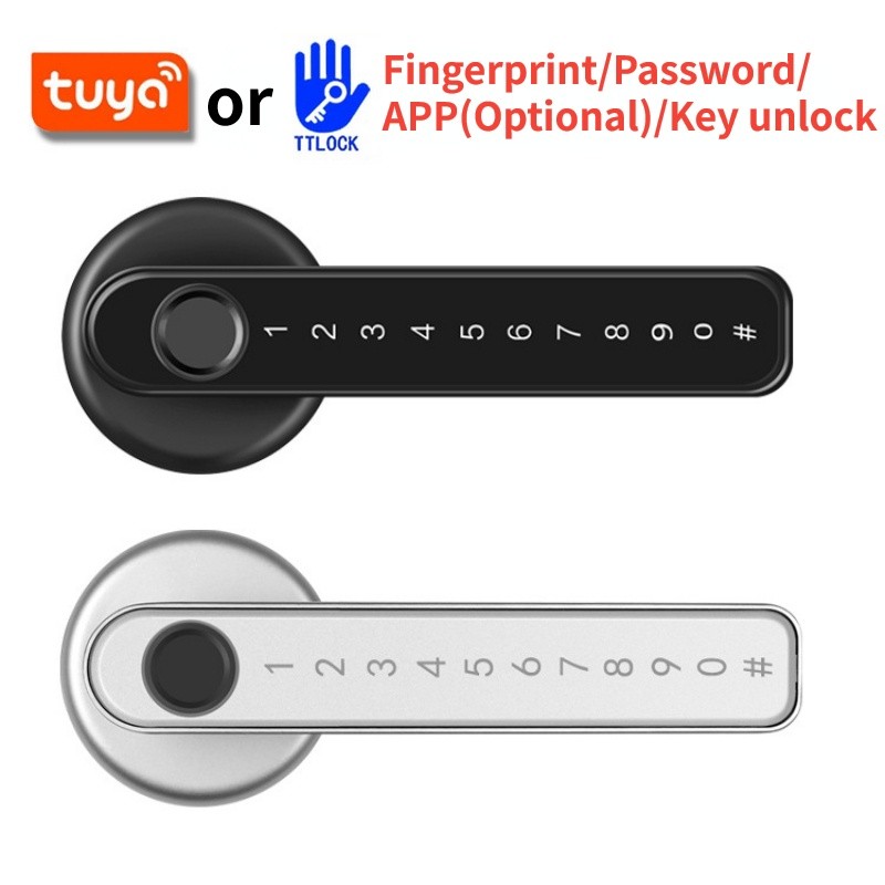 Jual Tuya Kunci Pintu Pintar Elektronik TTlock dengan Sidik Jari ... Jual Tuya Kunci Pintu Pintar Elektronik TTlock dengan Sidik Jari ...