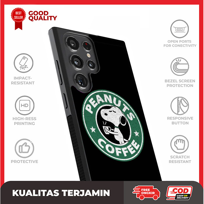 Jual Case Samsung S20 S21 S22 S23 S24 FE Ultra Plus Peanuts Coffee AH3288 Casing Custom A14 ...