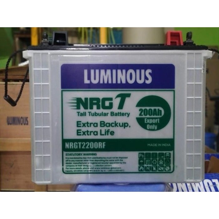 Jual LUMINOUS BATTERY TUBULAR / BATERAI / AKI BASAH / 12V 200AH ...