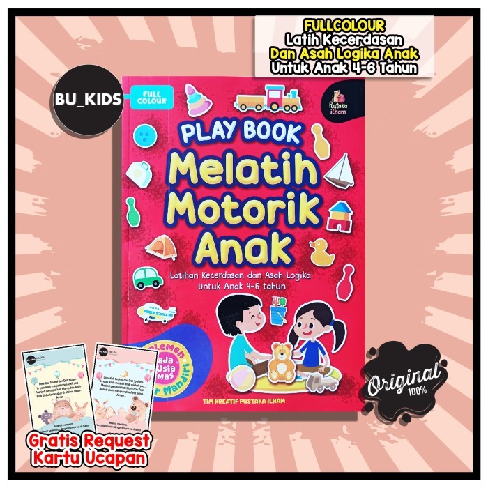 Jual Bana Buku Aktivitas Anak Tk Paud - Brain Games For Kids - Playbook ...