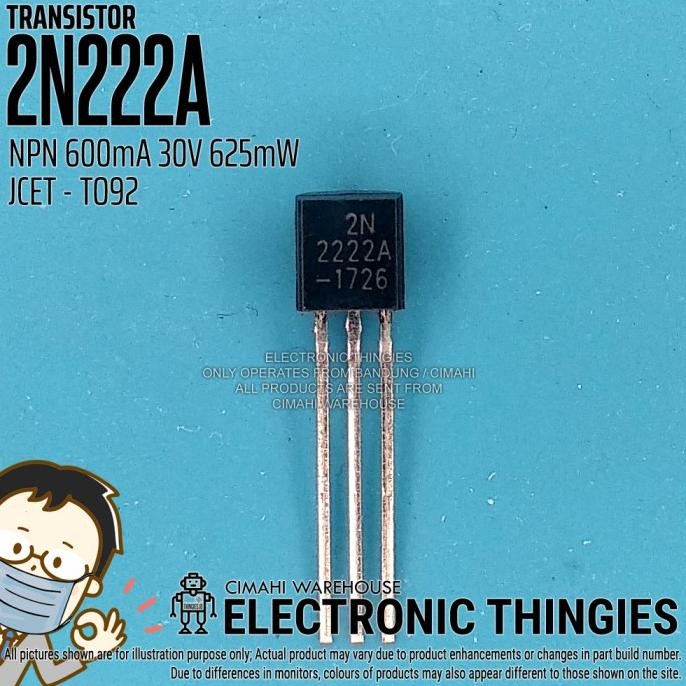 Jual Update (20) 2N2222A TO92 JCET TRANSISTOR 2N2222 N2222 thingie43 ...