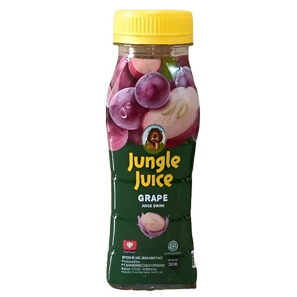 Jual JUNGLE JUICE GRAPE 200 ML | Shopee Indonesia