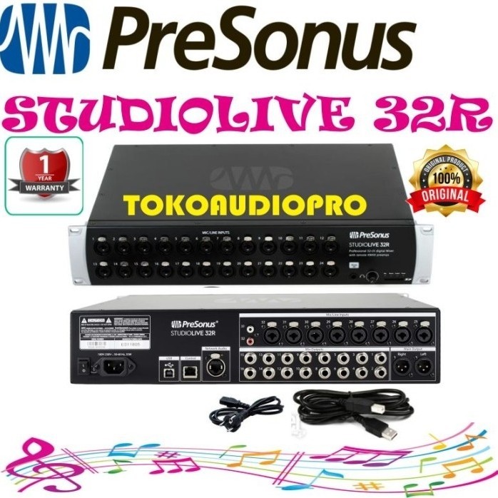 Jual PreSonus StudioLive 32R Rack Mount Digital Mixer | Shopee Indonesia