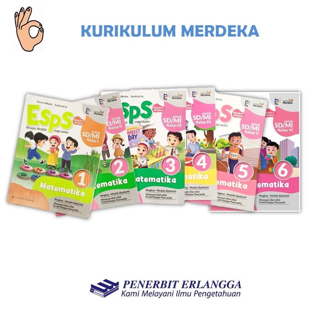 Jual Promo Esps Matematika Sd Kelas 1 2 3 4 5 6 - Kurikulum Merdeka Original | Shopee Indonesia