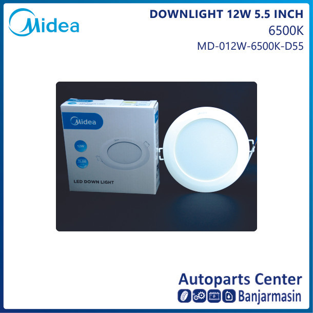 Jual MIDEA DOWNLIGHT 12W 6500K 5.5 INCH | Shopee Indonesia