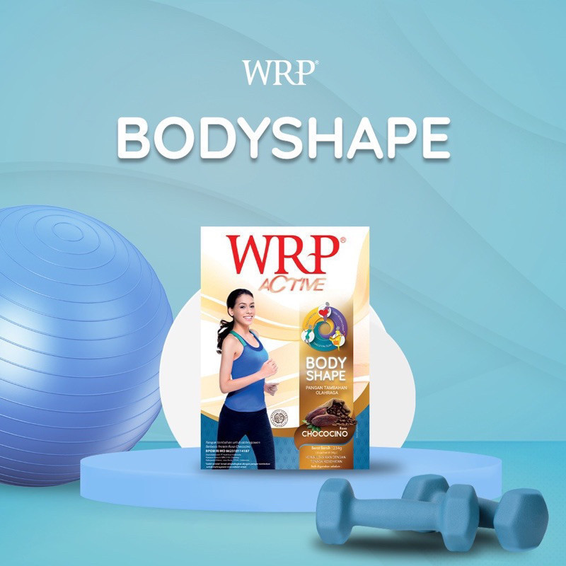 Jual WRP ACTIVE BODY SHAPE BIRU (NONBOX) | Shopee Indonesia