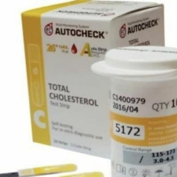 Jual strip auto chek colesterol | Shopee Indonesia