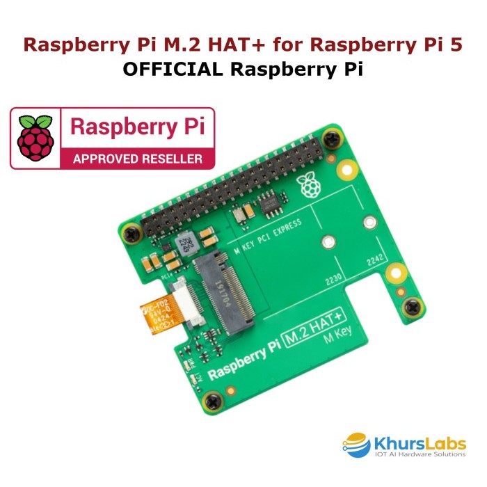 Jual Official Raspberry Pi M.2 Hat+ For Raspberry Pi 5 Support Ssd Nvme Tgo | Shopee Indonesia