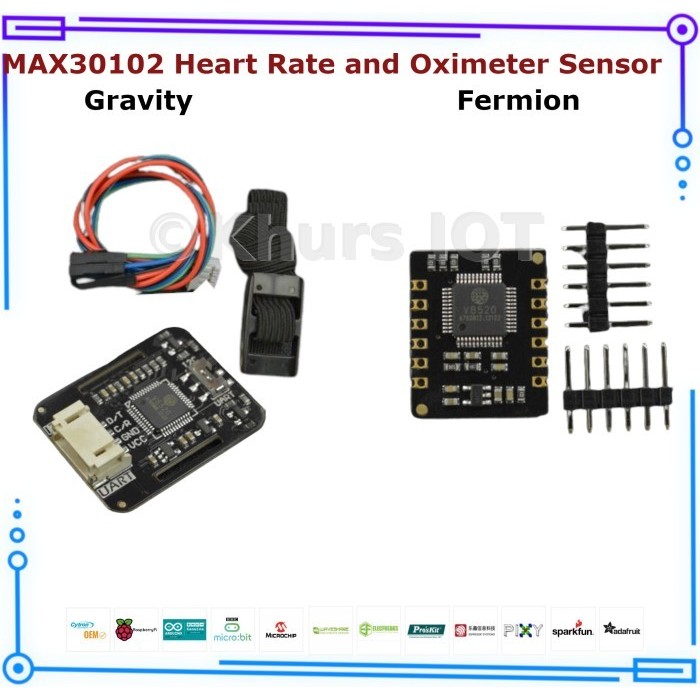 Jual Dfrobot Fermion : Max30102 Heart Rate And Oximeter Sensor ...