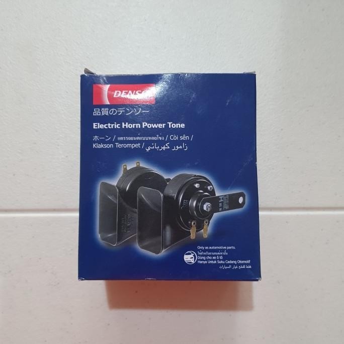 Jual Denso Electronic Horn Power Tone ASLI / Klakson keong Terompet - 12V | Shopee Indonesia