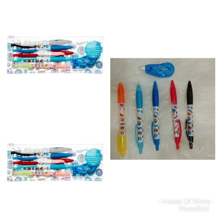 Jual Ready SMIGGLE MULTI PEN PACK X6 - PULPEN SET | Shopee Indonesia