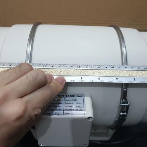 Jual Industrialfan 8" Inline Duct Fan/Hydroponic Fan/Mixed Flow Fan/Extractor Fan | Shopee Indonesia