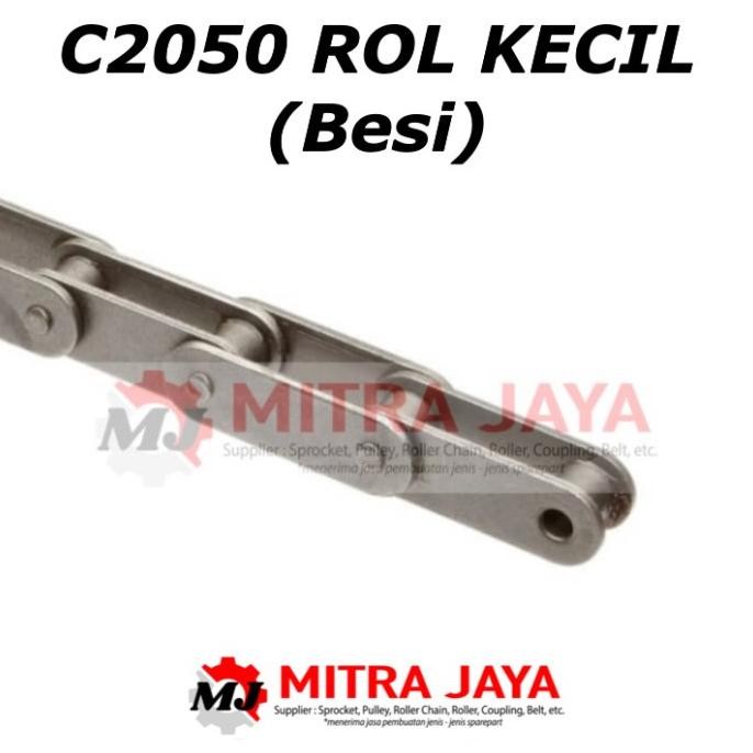 Jual Rantai C2050 Rol Kecil Besi Double Pitch Chain Conveyor Roll C ...