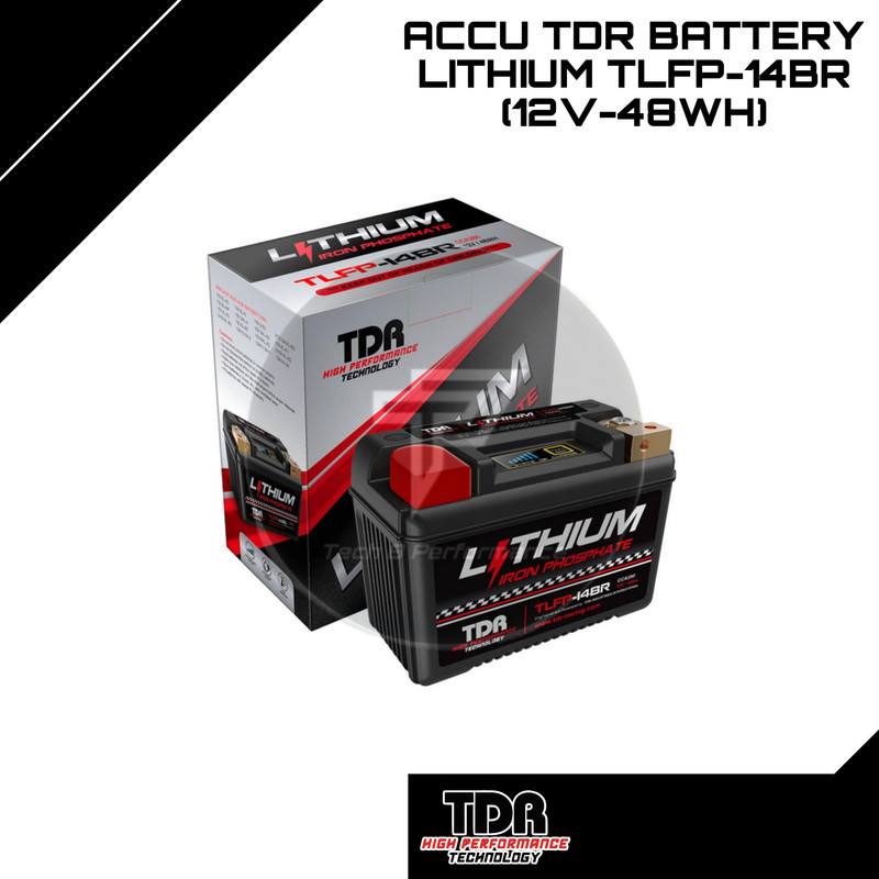 Jual Accu TDR Battery Lithium TLFP-14BR (12V-48WH) | Shopee Indonesia