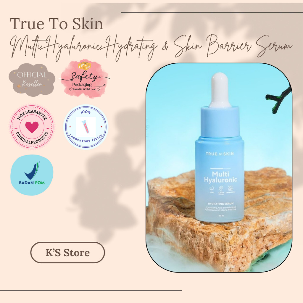 Jual Skincare True To Skin Multi Hyaluronic Hydrating dan Skin Barrier ...