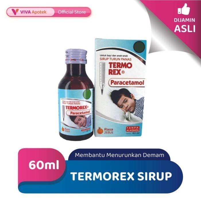 Jual Termorex Sirup Membantu Menurunkan Demam (60 ml) | Shopee Indonesia