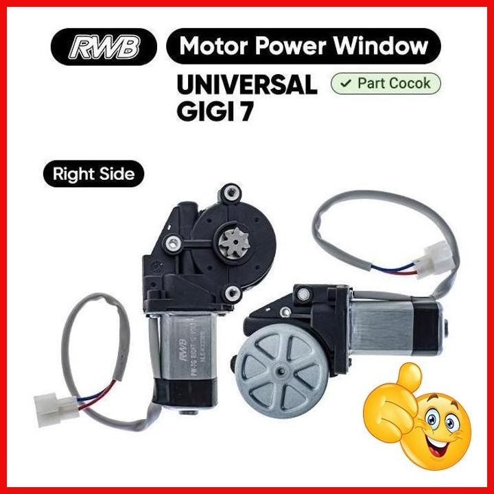 Jual [OTD] MOTOR POWER WINDOW GIGI 7 UNIVERSAL BAUT 3 KANAN RWB ...