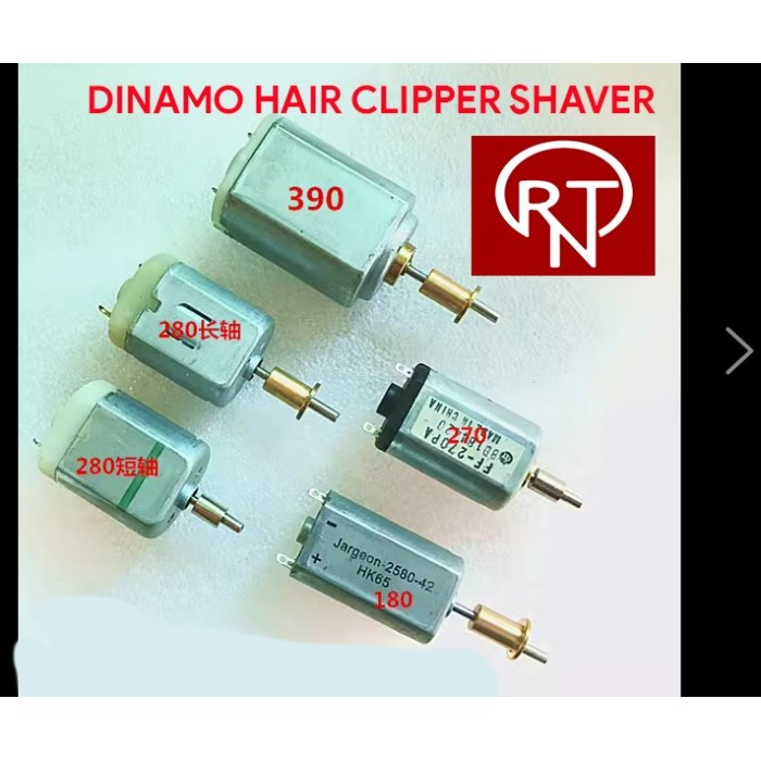 Jual KOMPLIT Dinamo Motor Hair clipper shaver DC 2.4V3.7V (7351 ...