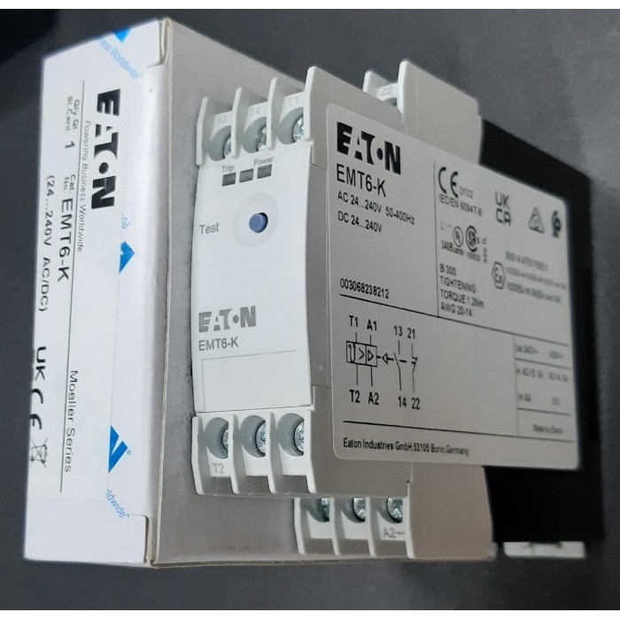 Jual EATON EMT6-K 269470 24-240VAC/DC THERMISTOR OVERLOAD RELAY WITHOUT ...