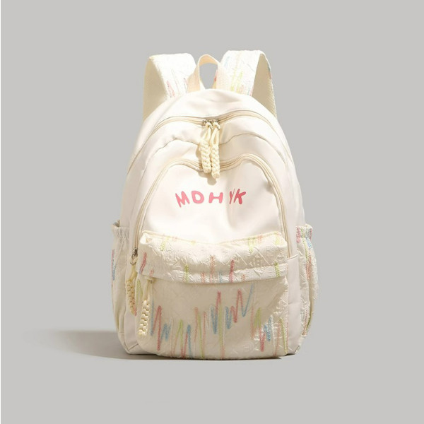 Jual Tas ransel kain nilon import dari Korea Selatan tas sekolah ...