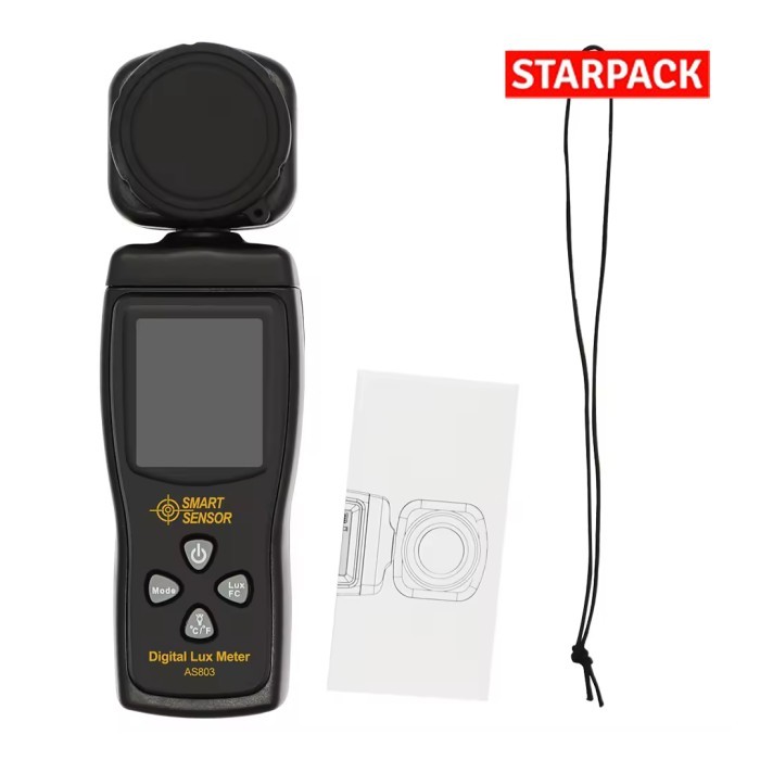 Jual Smart Sensor As803 Digital Lux Meter Gva | Shopee Indonesia