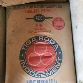 Jual Semen Tiga Roda 40 Kg Indocement Per Sak Gva | Shopee Indonesia
