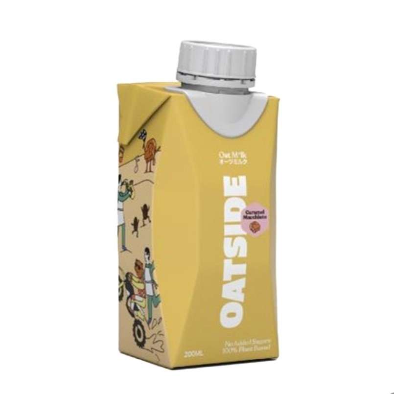 Jual OATSIDE Kopi Caramel Macchiato 200 ml | Shopee Indonesia
