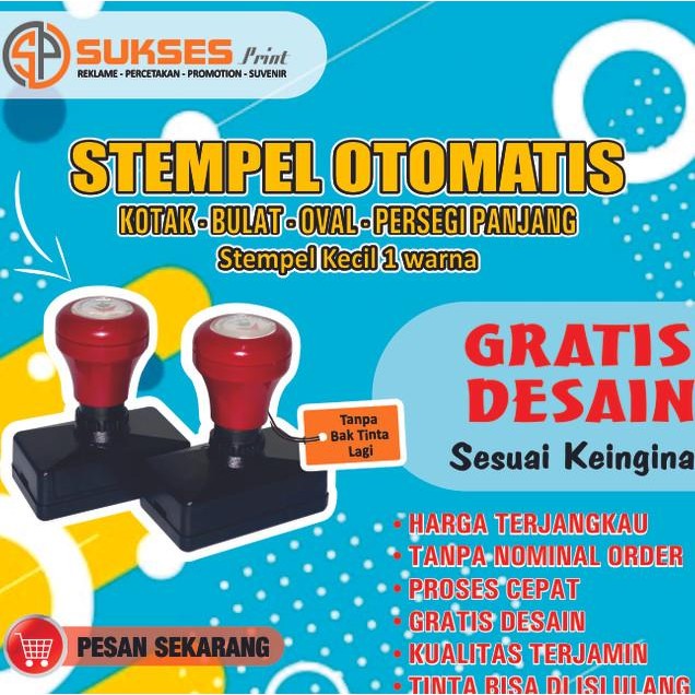 Jual Stempel Flash | Stample Flash Kecil 1 Warna | Shopee Indonesia